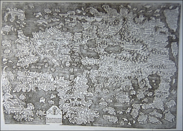 323 (world map), Cornelius Aurelius, 1514